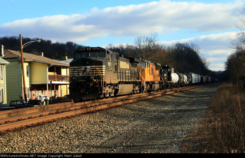 "Partly Cloudy at Larimer"